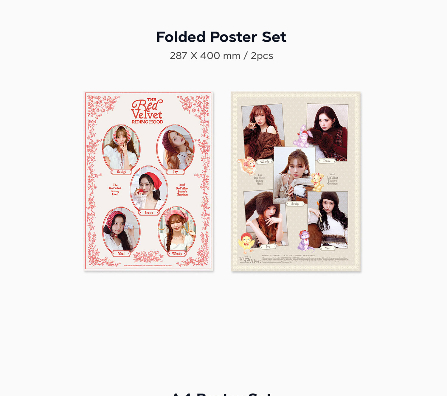 [POB] Red Velvet [RIDING HOOD] 2026 SEASON'S GREETINGS | 蝦皮購物