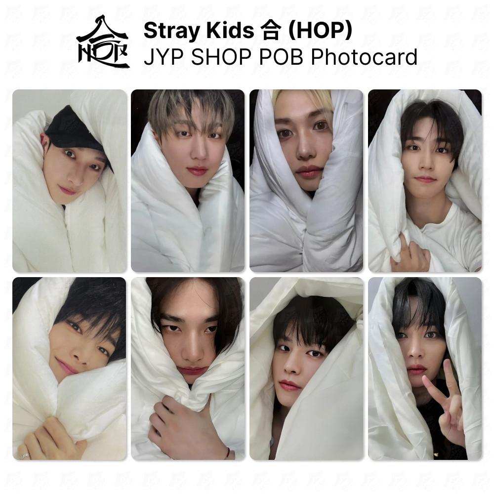 Stray Kids 合 HOP JYP SHOP POB 官方照片卡 BANG CHAN CHANGBIN FELIX | 蝦皮購物