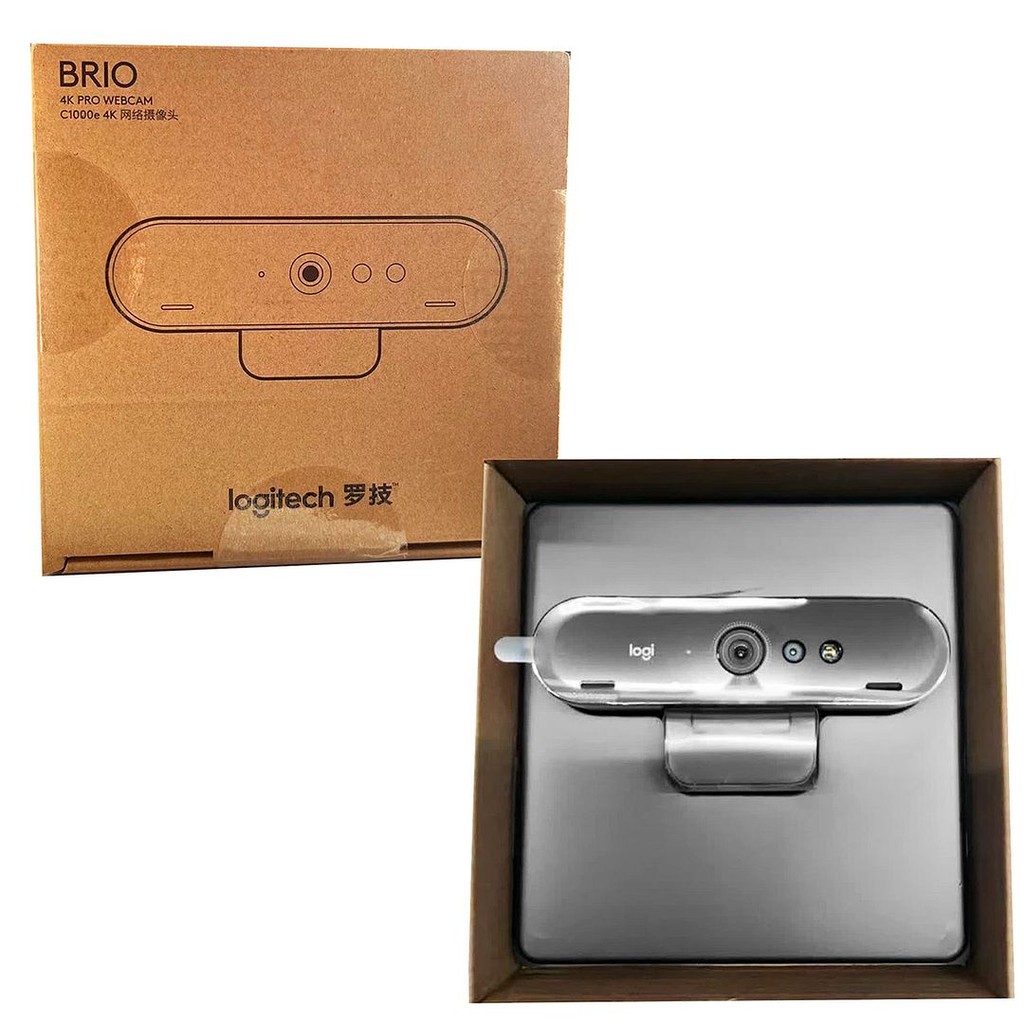羅技 Logitech C1000e BRIO 4K Webcam 有線USB 4K UHD網路攝影機 黑(平行進口) | 蝦皮購物