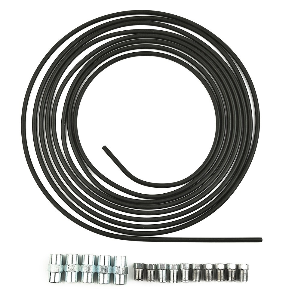 【Hdo】5m Brake Line brake pipe 鋼 4.75 mm & 10 螺絲連接和 5 個連接器 | 蝦皮購物