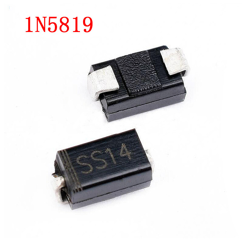 100 個 sma 1N5819 SMD IN5819 1A 40V do 214ac 肖特基二極管 ss14 | 蝦皮購物