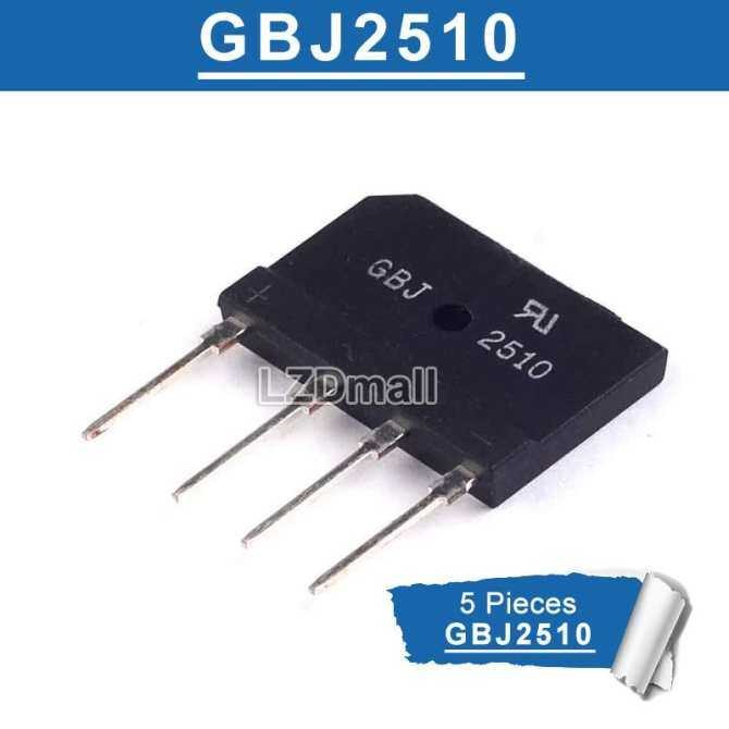 5pcs GBJ2510 KBJ2510 GBJ-2510 橋式整流二極管 25A 1000V | 蝦皮購物