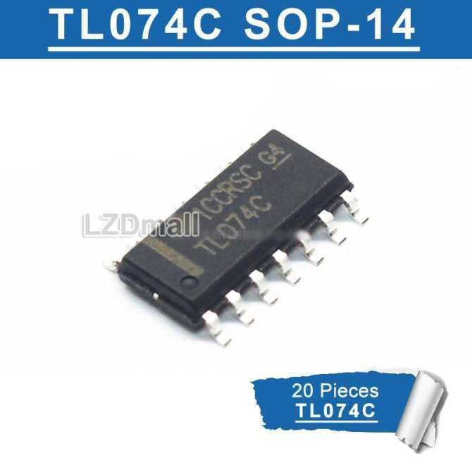 20pcs TL074C SOP-14 TL074CDT SOP14 TL074CDR SOP TL074 貼片 074 | 蝦皮購物