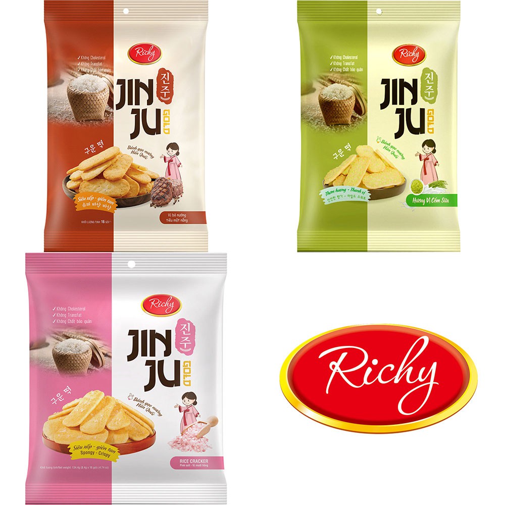 【蝦皮直營】瑞奇 富裕米果 鹽烤風味134.4G/玫瑰鹽風味134.4G/越式風味145G | 蝦皮購物