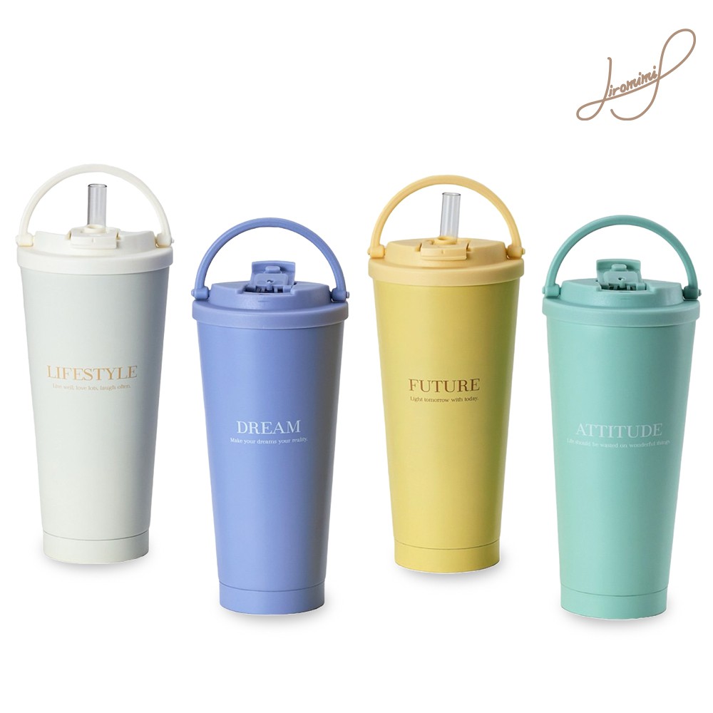 【蝦皮直營】Hiromimi手提內瓷不鏽鋼杯 750ml | 蝦皮購物