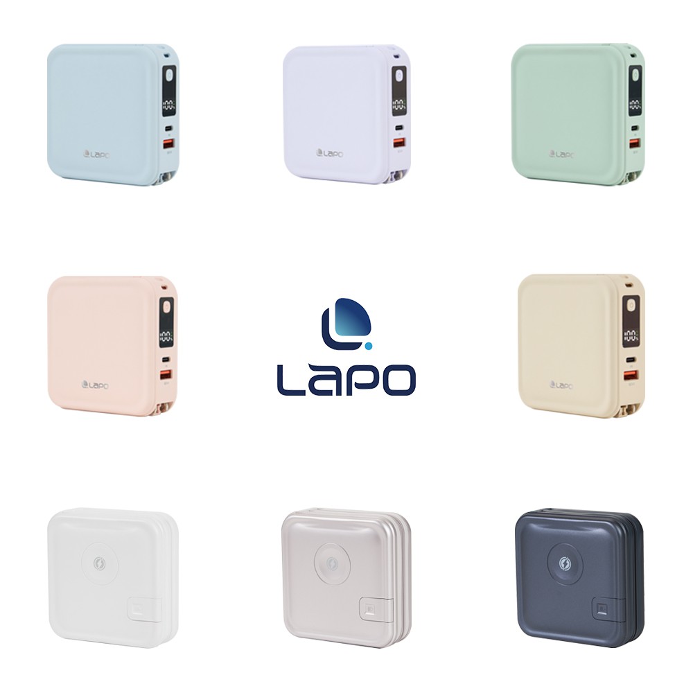 LaPO 超進化八合一 10000mAh 無線快充行動電源 WT-08 廠商直送 | 蝦皮購物