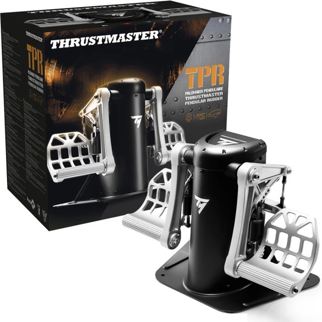 THRUSTMASTER圖馬斯特 TPR Pendular Rudder 頂級飛行踏板(支援 PC) 現貨 廠商直送 | 蝦皮購物