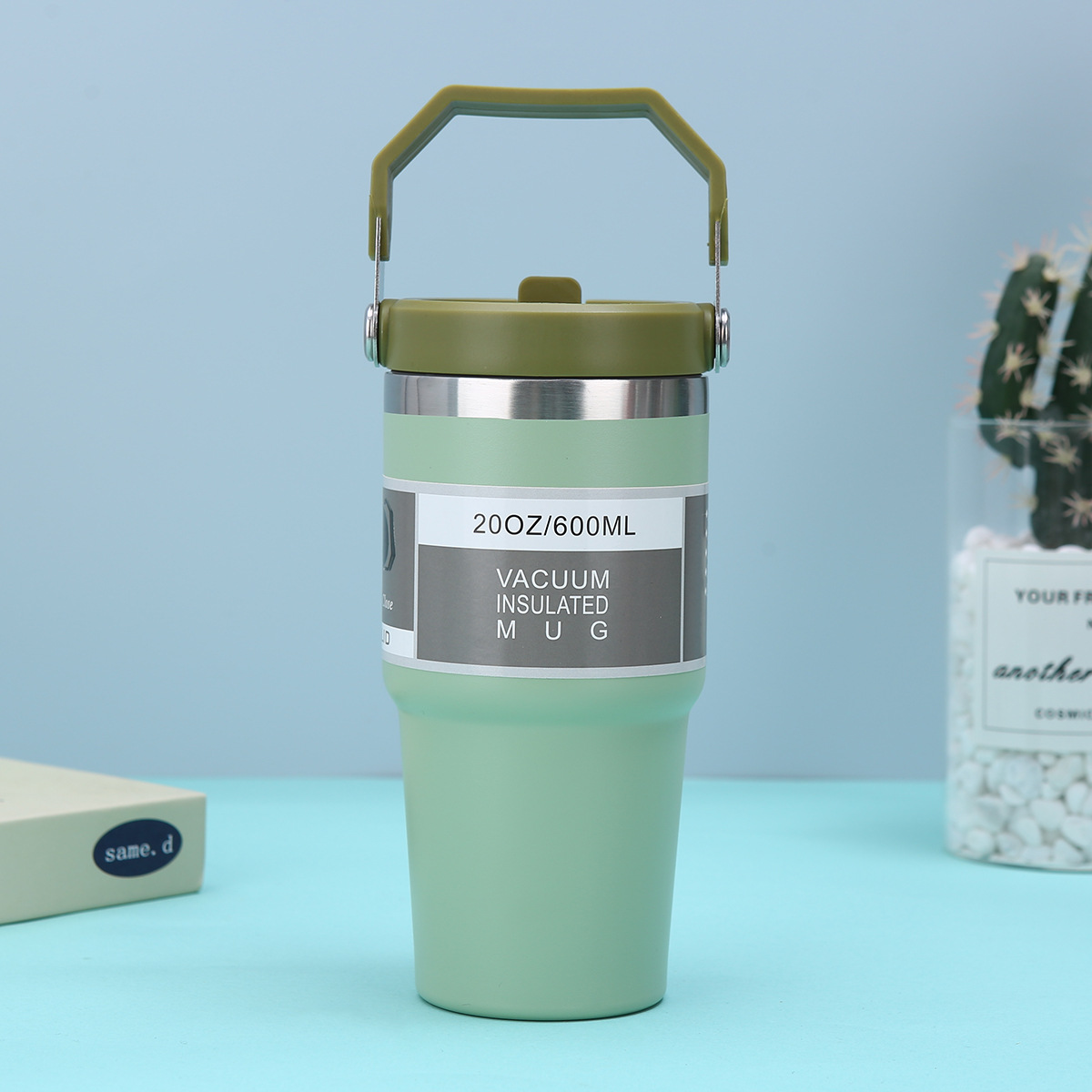 不銹鋼便攜式雙層真空冰。 杯子 | 大容量 304 900ML (30oz) | 蝦皮購物