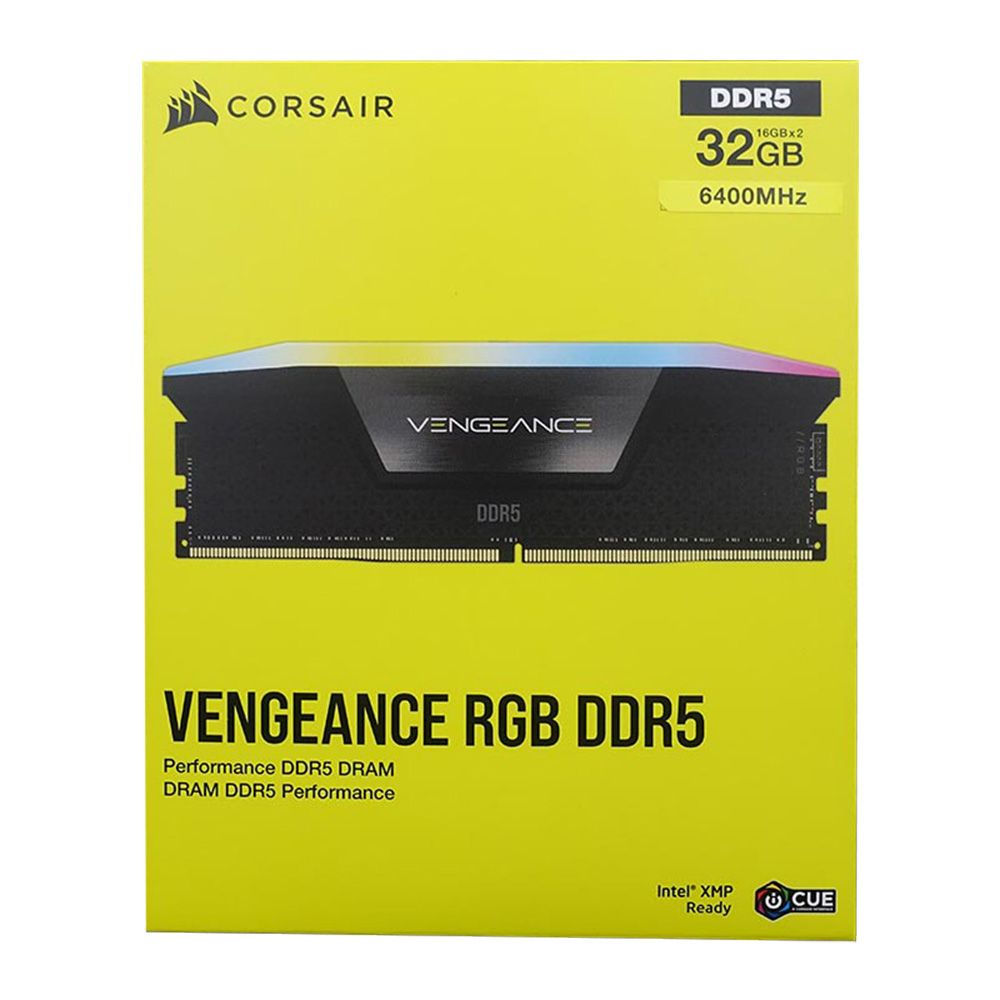 Corsair 海盜船 VENGEANCE RGB 32GB(2x16) DDR5-6400 記憶體(黑)(平行進口) | 蝦皮購物