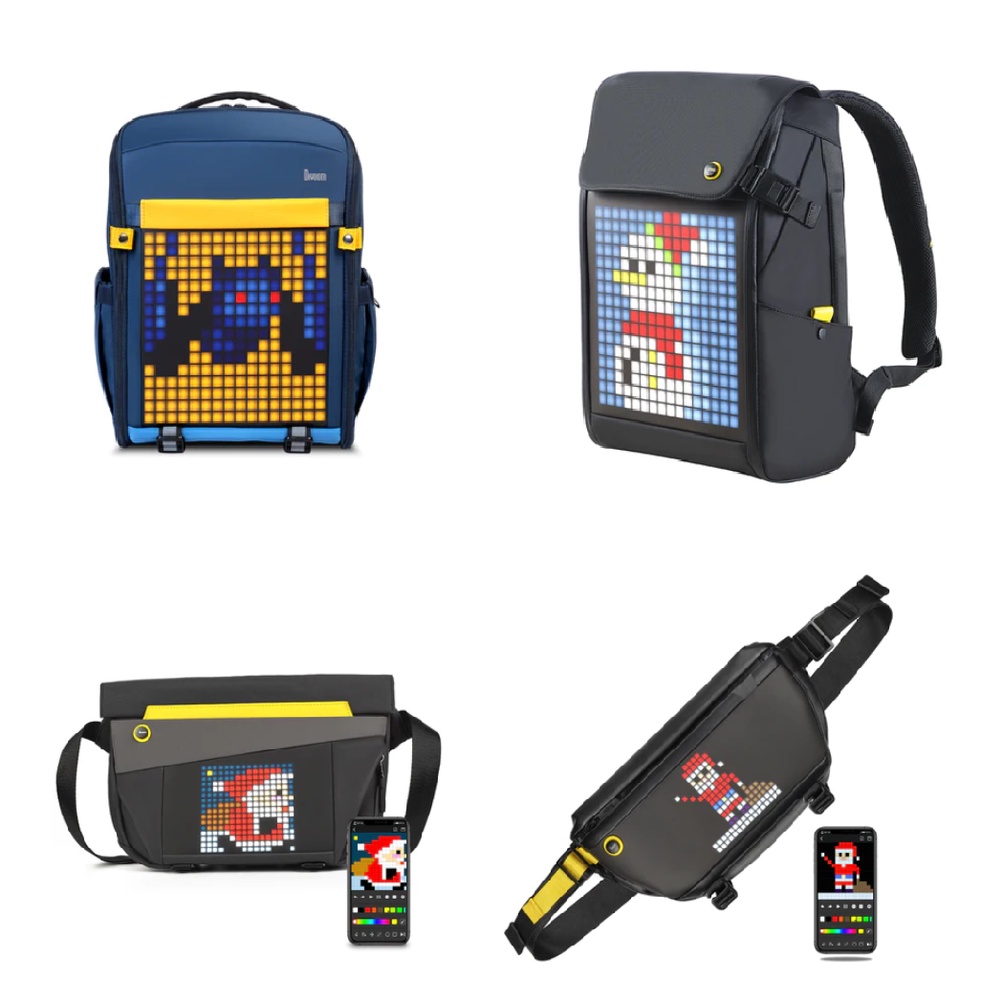 Divoom Pixel Bags Family Collection 單肩包 / V-bag / C-bag / M- | 蝦皮購物