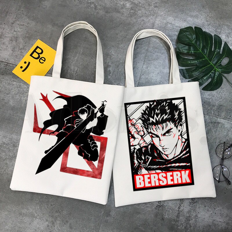 Berserk Guts Manga Swordsman Gatsu Sacrifice Zodd 女士優雅帆布包手提包 | 蝦皮購物