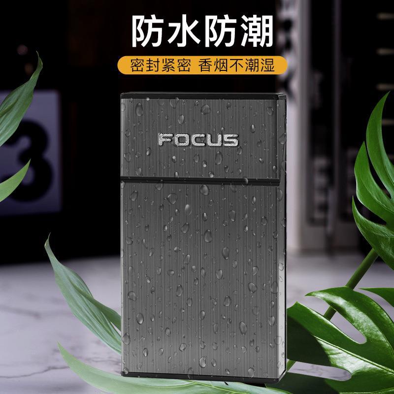 台灣出貨 破盤價 焦點鋁合金20支裝加長細煙盒翻蓋金屬/香菸盒子細支整包YH092 煙斗配件 煙斗耗材 男友禮物 | 蝦皮購物