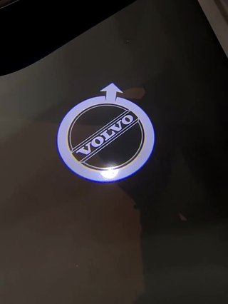 【免運】直上不褪色 沃爾沃Volvo 迎賓燈 S90 xc90 XC60 S80V40改裝車門燈 鐳射投影燈 汽車迎賓燈 | 蝦皮購物