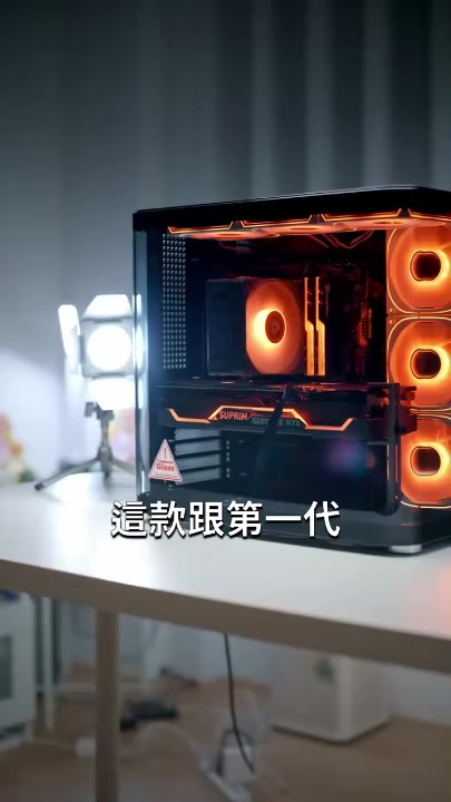 【Jonsbo】TK2 V2 黑/白 鋁鎂合金機殼(ATX/支援華碩BTF背插主板/曲面環景玻璃/360水冷/垂直風道) | 蝦皮購物