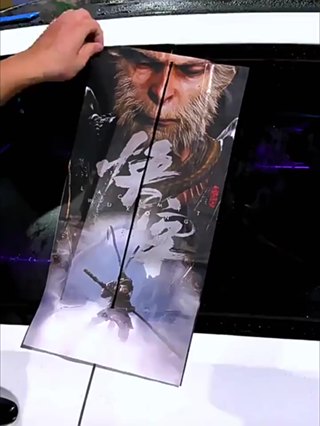 獵豹CS7 CS9 CT5 CT7汽車B柱貼黑神話悟空貼紙中柱保護膜裝飾貼 | 蝦皮購物