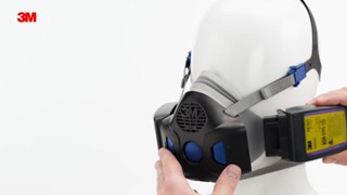 3M HF-802SD 防毒面具半面體 通話變膜 雙罐式 農藥 噴漆 濾毒罐 3M HF-802 | 蝦皮購物