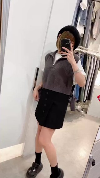 YES!BERRY 排釦造型百摺短裙(現貨)減齡效果100分) | 蝦皮購物