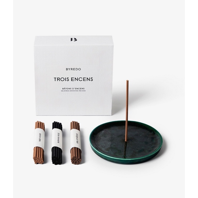 『壹手』 Byredo 2025 最新 線香 TROIS ENCENS SET 線香座 線香組 | 蝦皮購物