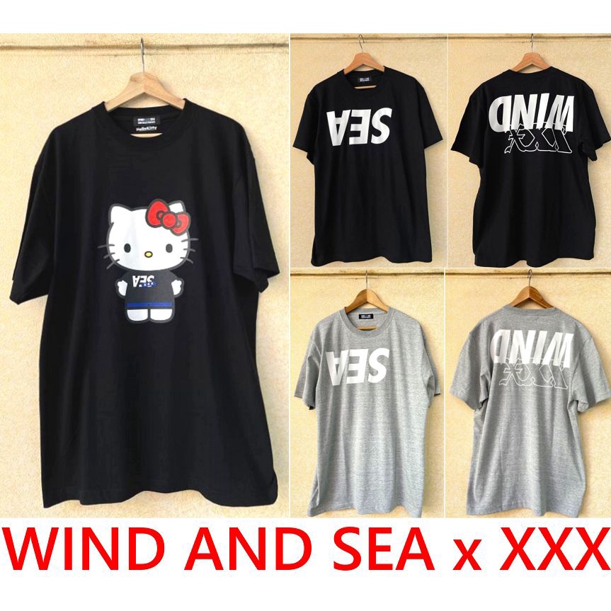 BLACK全新WIND AND SEA × Hello Kitty貓x GOD SELECTION XXX三方 BLACK全新WIND AND SEA × Hello Kitty貓x GOD SELECTION XXX三方