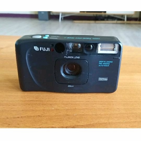 Fuji Cardia Travel mini Wide-P 傻瓜廣角底片相機/Fujinon Lens 28mm | 蝦皮購物
