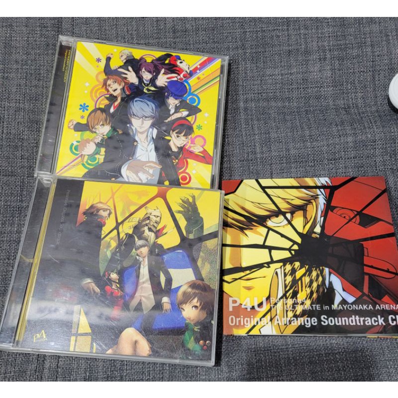 女神異聞錄4 黃金版 p4 p4g p4u cd 原聲帶 | 蝦皮購物