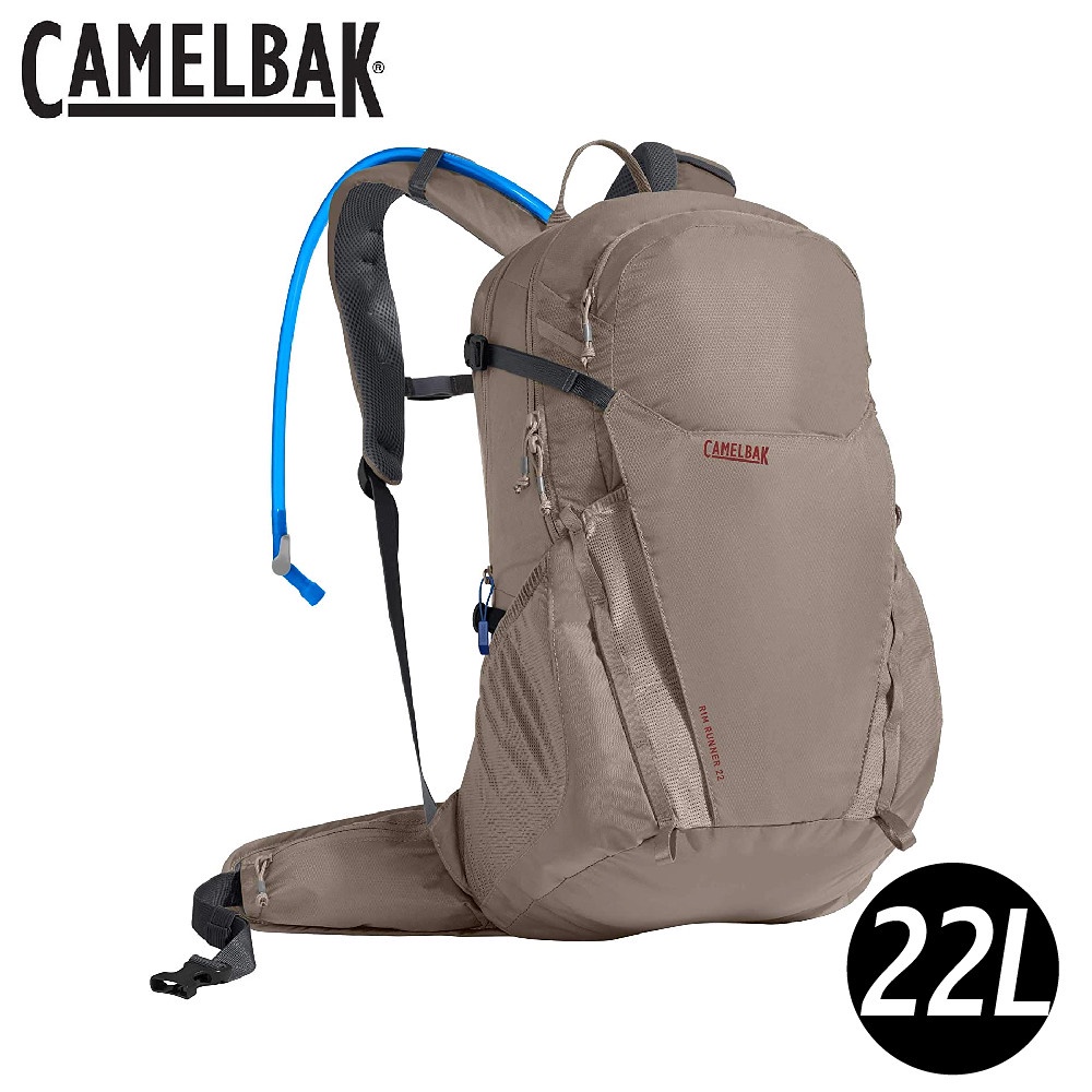 【CamelBak 美國 Rim Runner 22 登山健行背包(附2.5L水袋)《虎斑棕》】CB2213201000 | 蝦皮購物