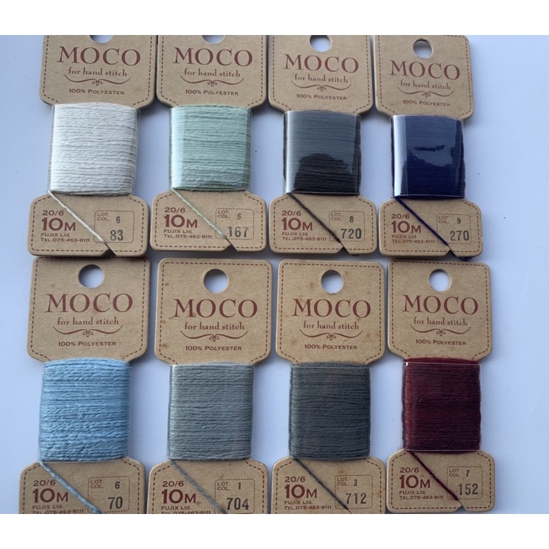 【Lily's House】 Fujix 富士 MOCO手縫繡線 10m | 蝦皮購物