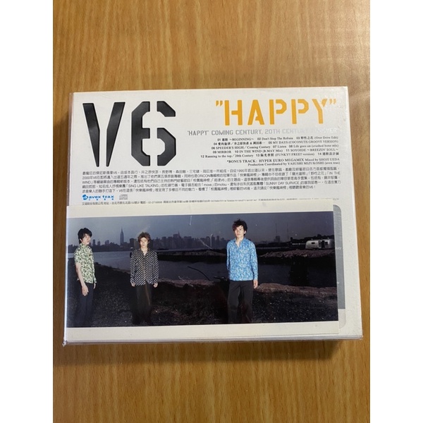 日本 傑尼斯 V6 Happy 初回版盒裝 附寫真 貼紙 回函卡 側標 已絕版（二手） | 蝦皮購物