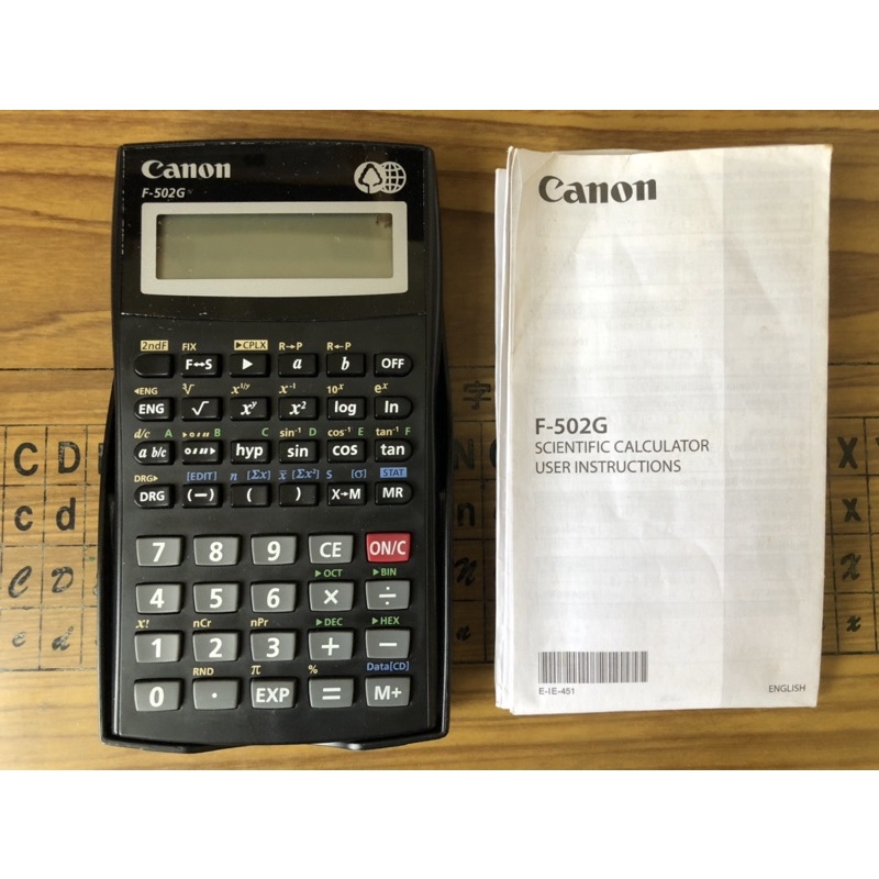 國營事業 計算機 Canon F-502G | 蝦皮購物