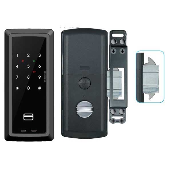 digital door lock / Rim lock / made in korea / sliding lock | 蝦皮購物