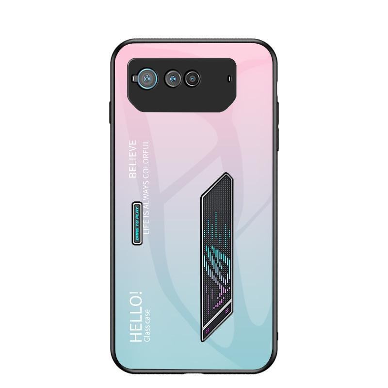 防摔玻璃 華碩 ASUS ROG 8 手機殼 ROG 7 ultimate ROG 5 ROG6 ROG7 漸變 保護殼 | 蝦皮購物