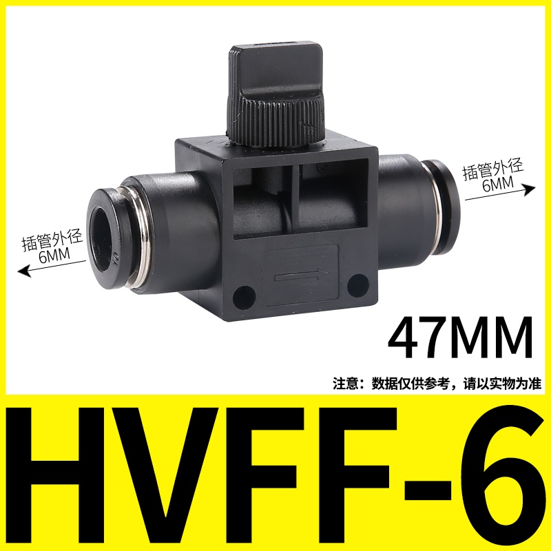 手動 閥門 氣動 氣管 快速 快插 接頭 手閥 開關 BUC-4/8/6/4/10/12mm HVFF | 蝦皮購物