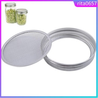 Stainless Steel Strainer Filter Net Cover Seed Sprouting Scr | 蝦皮購物