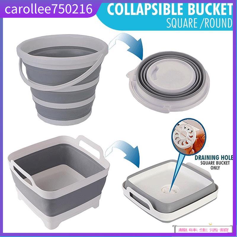 Foldable Bucket/Basin/Pail*Collapsible*Space Saving | 蝦皮購物