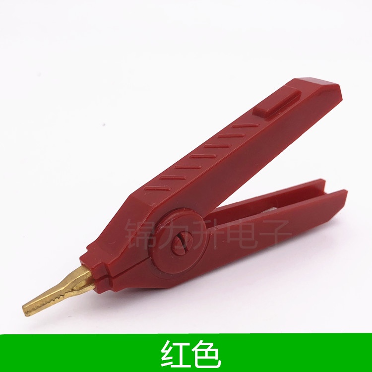 -linchaijen-鱷魚夾子純銅鍍金低電阻平口夾LCR夾測試夾正負兩極儀器夾開爾文工坊直營 | 蝦皮購物