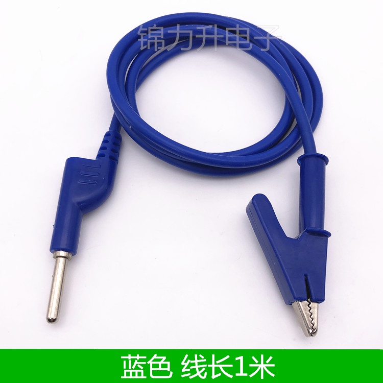 -linchaijen-4MM香蕉頭轉鱷魚夾子線測試線連接線雙頭硅膠高壓線鱷魚夾帶線工坊直營 | 蝦皮購物