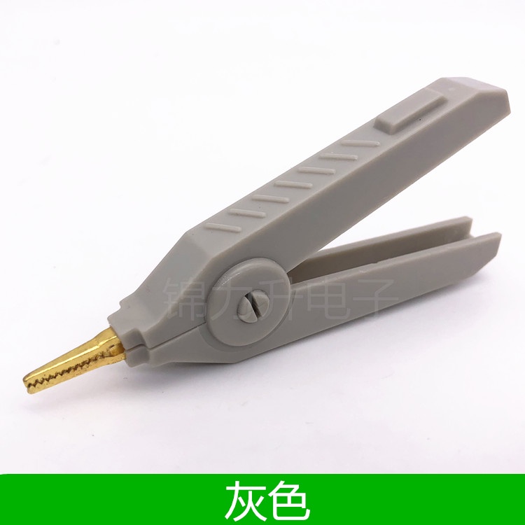 -linchaijen-鱷魚夾子純銅鍍金低電阻平口夾LCR夾測試夾正負兩極儀器夾開爾文工坊直營 | 蝦皮購物