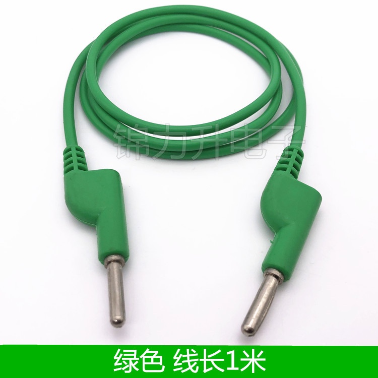 -linchaijen-雙頭香蕉頭線4MM插頭導線電源測試線連接線硅膠線高壓線帶線A-A夾工坊直營 | 蝦皮購物