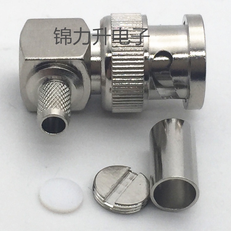 -linchaijen-RF射頻頭Q9電纜連接頭BNC-JW公頭接頭-1.5直角同軸線饋線90度-3-linchaije | 蝦皮購物