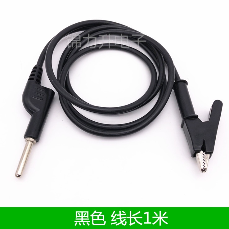 -linchaijen-4MM香蕉頭轉鱷魚夾子線測試線連接線雙頭硅膠高壓線鱷魚夾帶線工坊直營 | 蝦皮購物