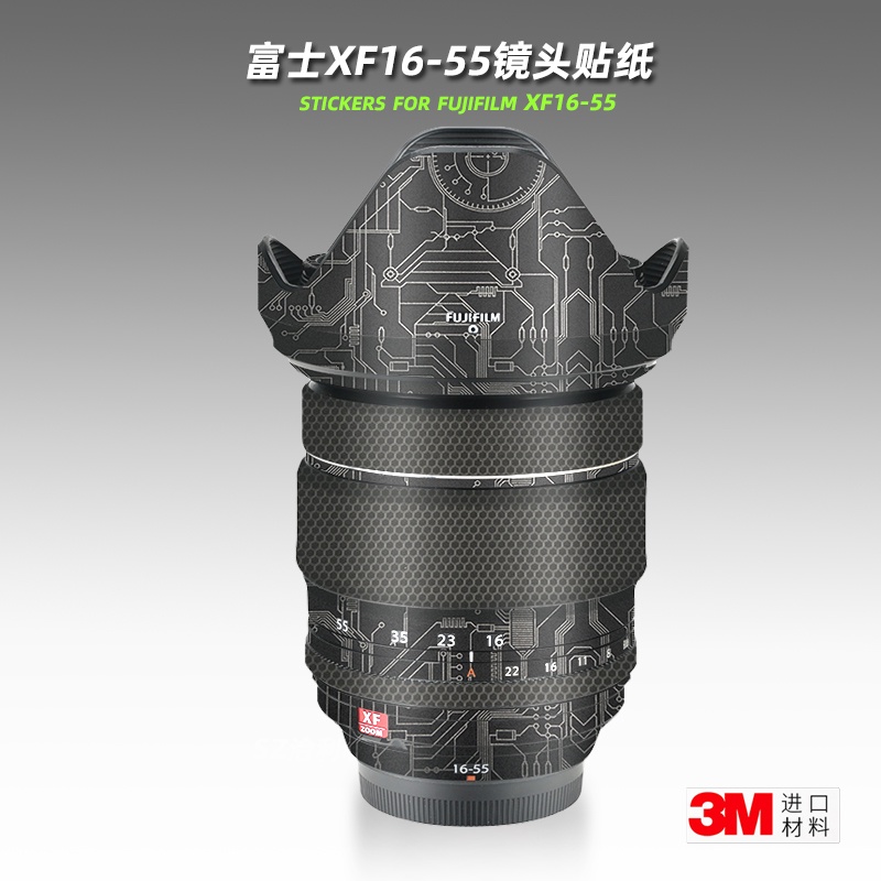 ™適用富士XF 1655 貼紙相機鏡頭貼膜XF 16-55 F2.8保護膜帖皮3M | 蝦皮購物