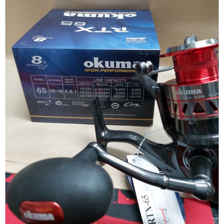 Okuma 寶熊公司 RTX 65 阿提斯 8000型 龍膽石斑 海釣捲線器 | 蝦皮購物