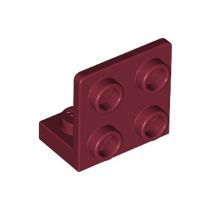 [樂磚庫] LEGO 99207 平板 側向型 深紅色 1x2-2x2 6000753 6335330 | 蝦皮購物