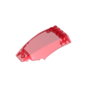[樂磚庫] LEGO 35269 載具 擋風玻璃 透明紅色 10x6x2 6376786 6507925 | 蝦皮購物