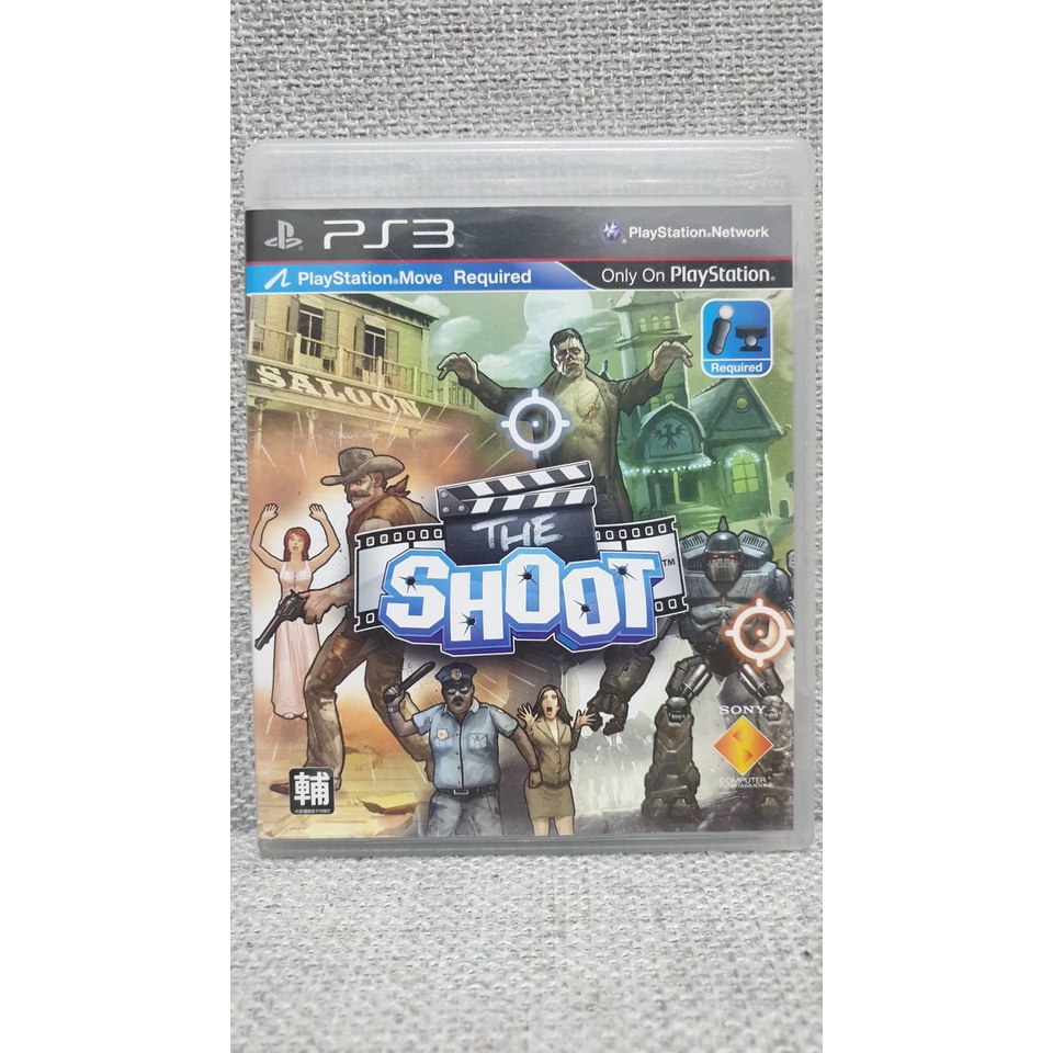 PS3 二手 槍戰開麥拉 The Shoot 英文版 | 蝦皮購物