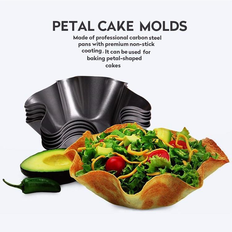 Non-Stick Fluted Tortilla Shell Maker Pan Taco Salad Bowl | 蝦皮購物