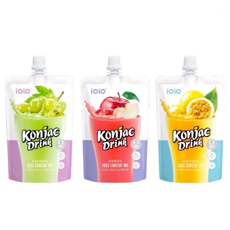 Ioio超口感蒟蒻 葡萄 蘋果 百香果 | 蝦皮購物