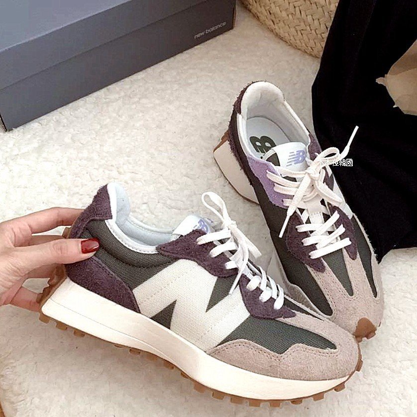 New Balance 327 MS327COB NB327 紫綠 麂皮慢跑鞋 休閒運動 男鞋女鞋 | 蝦皮購物