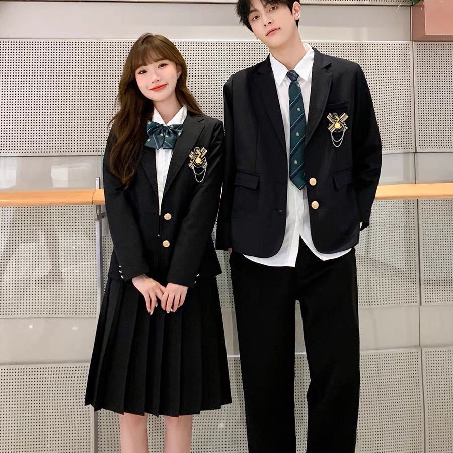 【現貨 免運】日韓風 情侶班服套裝 JK/DK制服 西服 日系校供套裝 學院風校服 jk制服 百褶裙 水手服 畢業制服 | 蝦皮購物