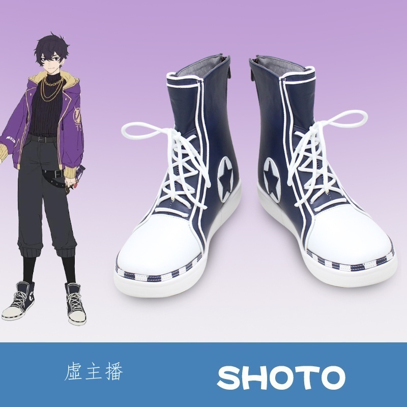 F6964虛擬主播vtuber Shxtou shoto cos鞋cosplay鞋 可發圖片定制 舞台表演 節日慶典 | 蝦皮購物